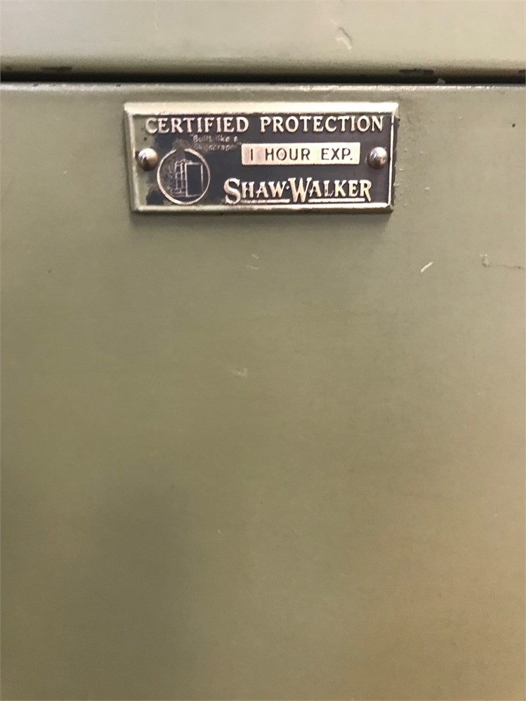 MDU Resources Surplus Auction - Shaw-Walker Safe - 40 1/2" Tall