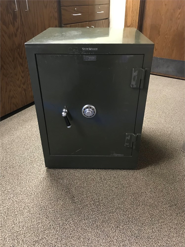 MDU Resources Surplus Auction - Shaw-Walker Safe - 30" Tall